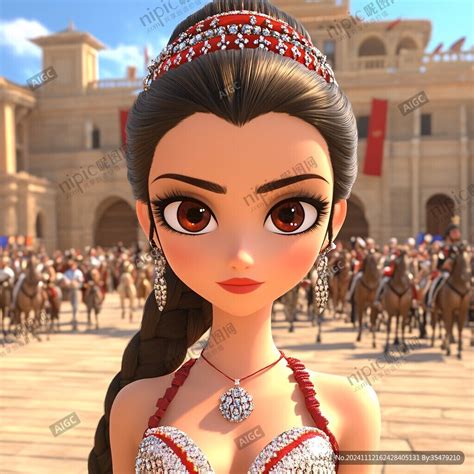 Ai创作图大阿格里皮娜头像 吉卜赛姑娘 魔发奇缘 屋大维娅头像 少数民族少女头像 灰姑娘婚礼 莉薇娅头像 龟兹王族头像 Q版维吾尔族女孩 仿3d卡通形象 少数民族姑娘 阿拉伯贵族 美少女婚礼