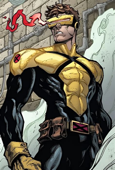 Cyclops Scott Summers X Men Super Héroe Cíclope X Men Cómics Antiguos