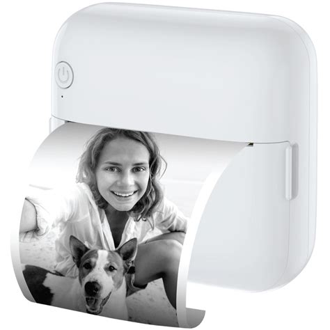 Bluetooth Mini Printer With Thermal Rolls