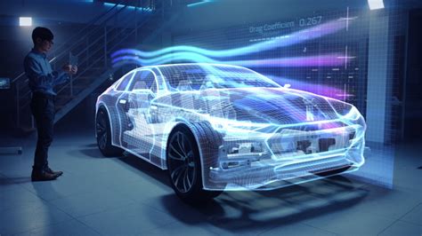 Otomotiv M Hendisi Elektrikli Araba Asi Platformu Stok Videosu