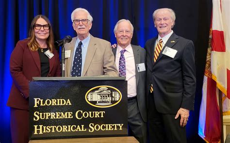 Ehrhardt Honored With Fschs Susan Rosenblatt Lifetime Achievement Award The Florida Bar