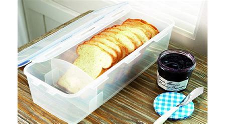 Lock And Lock Airtight Rectangular Food Storage Container Bread Box Only