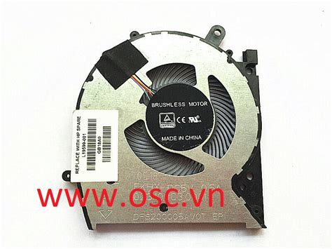 Thay quạt tản nhiệt laptop Cooler CPU Cooling Fan HP ENVY X360 13M AQ