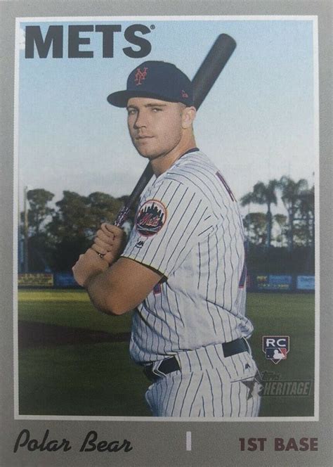 Pete Alonso 2019 Topps Heritage Variation Nickname Price Guide