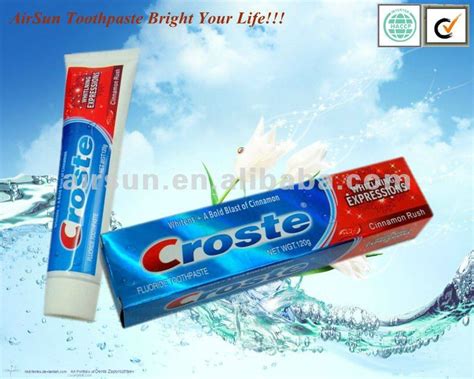 Croste Brand Cinnamon Rush Red Gel Toothpaste China Croste Price Supplier 21food
