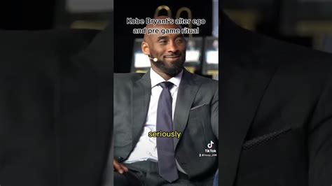 Kobe Bryants Pre Game Ritual And Alter Ego Short Shorts Nba