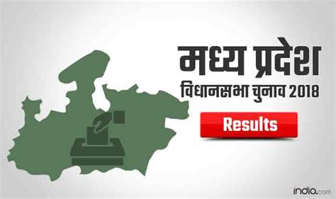 Madhya Pradesh Election Results 2018 तीसरे स्थान पर चल रहे शिवराज के