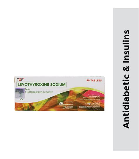 Rx TGP Levothyroxine Sodium Tab Mcg