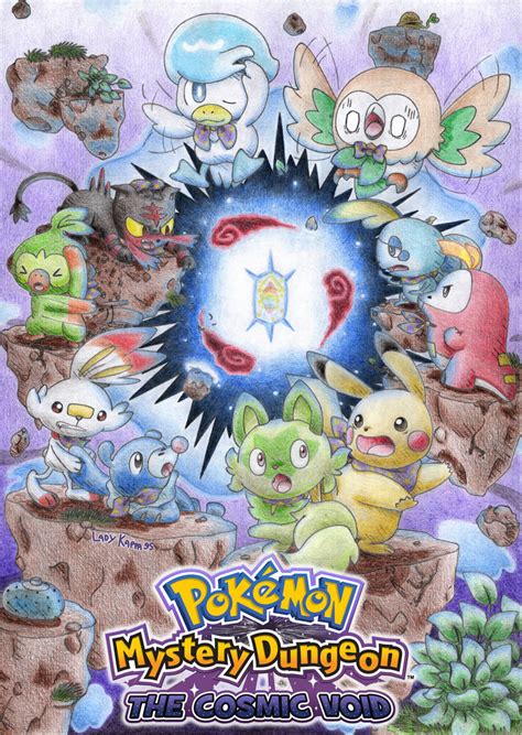Pokemon Mystery Dungeon Fan Made Cover By Lady Kappa On Deviantart