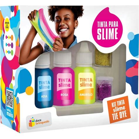 Slime Kit Tinta Slime Tie Dye No Shoptime
