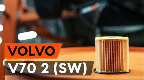Como Substituir A Filtro De Leo E Leo Do Motor No Volvo V Sw Tutorial Autodoc Youtube