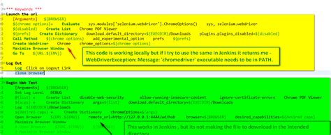 Robotframework How To Set The Default Download Directory In Robot