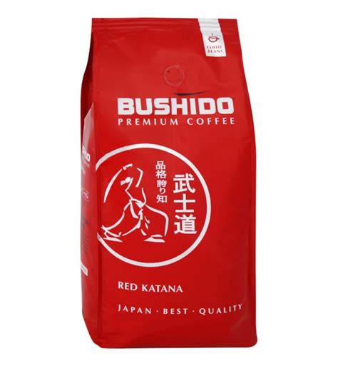Кофе зерновой Bushido Red Katana 1кг купить по цене 102.51 руб. в Минске