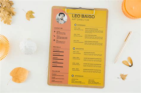 CV Project On Behance