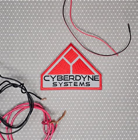 Terminator Cyberdyne Systems Patch Etsy