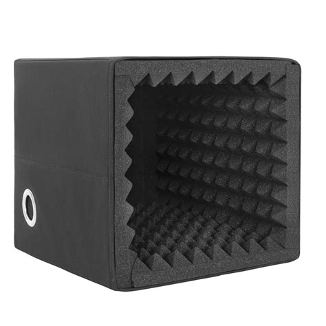 Portable Sound Recording Shield Box Microphone Isolation Booth Box