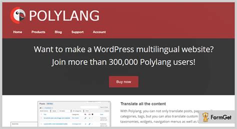Best Translation WordPress Plugins FormGet