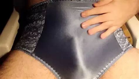 Enjoying My Light Blue Bali Double Support Briefs Xhamster