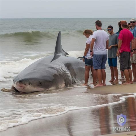 Look Did This Massive Great White Shark Wash Out In Durban