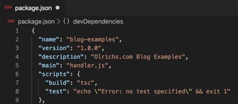setting up typescript