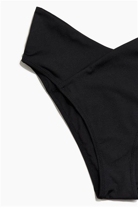 High Waist Cheeky Bikini Bottoms Black Ladies Handm Us