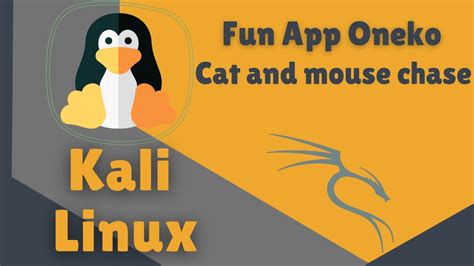 Linux Fun App Oneko Cat And Mouse Chase In Ubuntu And Kali Youtube