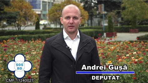 Andrei Guşă fiul lui Cozmin Guşă candidează la Camera Deputaților din
