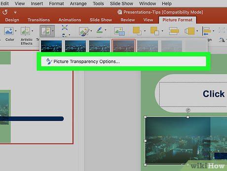 How To Change Transparency In Powerpoint Tipsmake