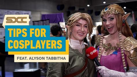 Tips For Surviving Comic Con As A Cosplayer Featuring Alyson Tabbitha Youtube