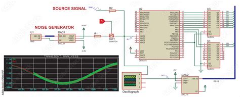 Schematic Diagram Of Electronic Device Vector Drawing Electrical