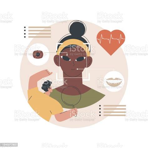 Emotion Detection Abstract Concept Vector Illustration Stock