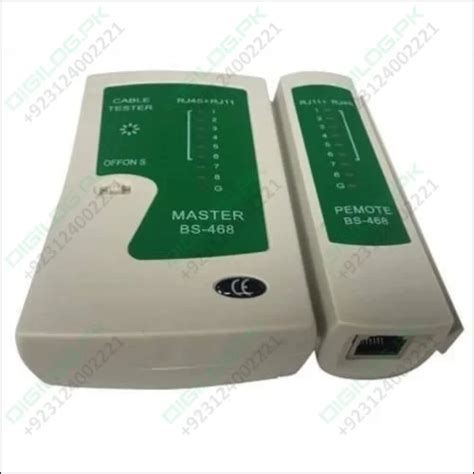 Network Cable Tester Master Bs 468 Rj45 Rj11 In Pakistan Digilog Pk