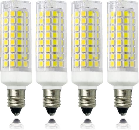 Hxwy E12 Led Bulb 7w Equivalent To 75w Halogen Dimmable 120v 730lm Candelabra Base T3 T4 Light