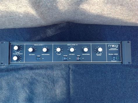 MATRIXSYNTH MOOG Custom Engineering Dual VCO Analogue Synth Mo Analog Synth Moog