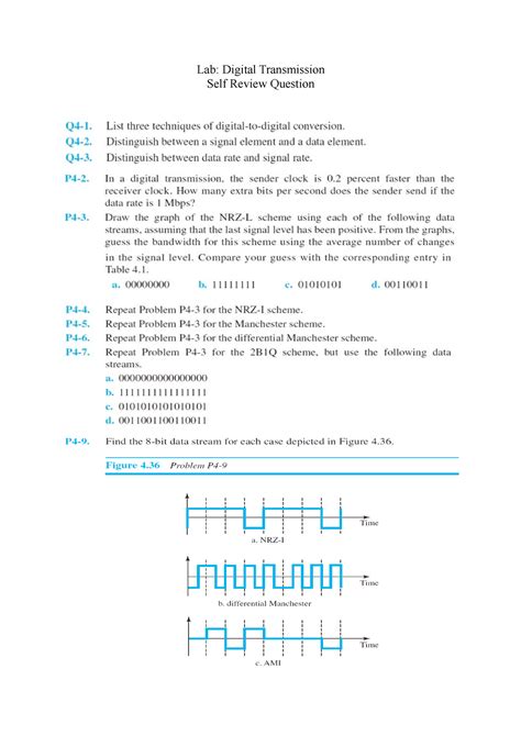 Lab B Thanks Computer Architecture And Organization Lab Digital Transmission Self