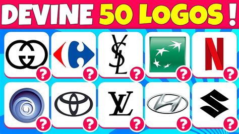 Devine Les LOGOS En Secondes LOGO QUIZ YouTube