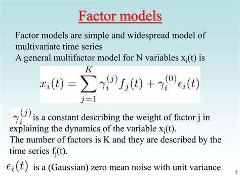 ppt hierarchically nested factor models powerpoint presentation free