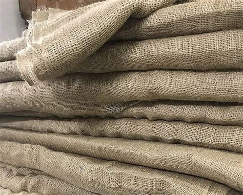 Brown 150 GSM Jute Hessian Cloth For Gunny Bag At 50 Meter In