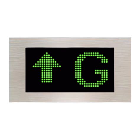 Hi Resolution Led Dot Matrix Displays Indicator Mfhu40 2a Elevator
