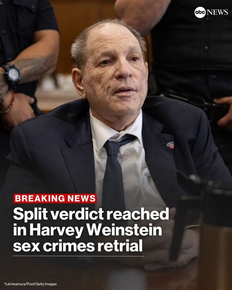 Abc7ny Harvey Weinstein Has Been Convicted On One Count Of Engaging