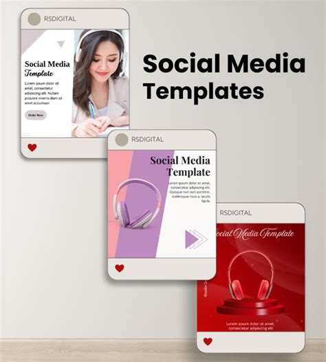 ultimate headphone canva template pack rs digitals