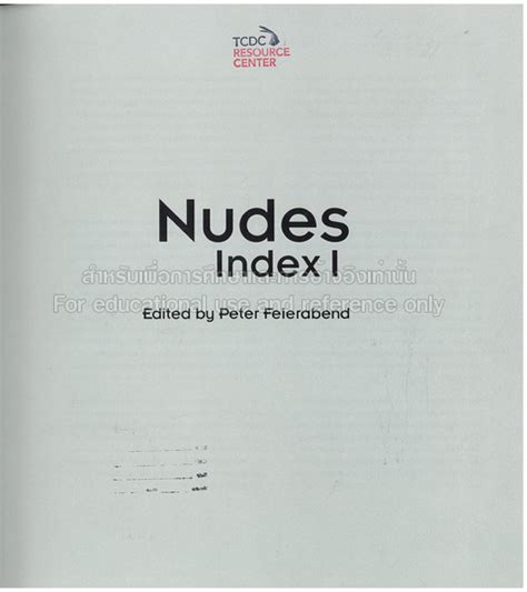 Nudes Index I Tcdc Resource Center