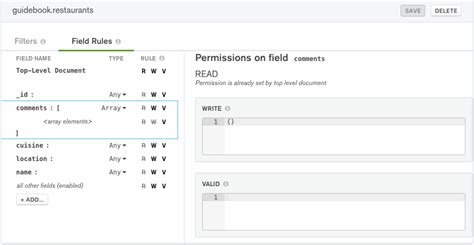 Android How To Insert A Document In Mongodb Stitch With Rule Enabled
