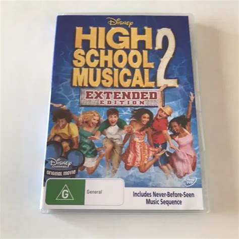 High School Musical 2 Extended Edition Dvd Region 4 Pal Movie Zac Efron