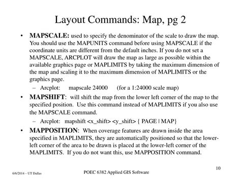 PPT Introduction To ArcPlot And AML PowerPoint Presentation Free Download ID 1200783