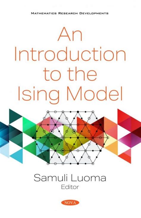 An Introduction To The Ising Model Nova Science Publishers