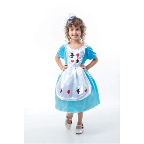 Vestido Fantasia Alice no país das Maravilhas 1 a 8 anos Princesa luxo