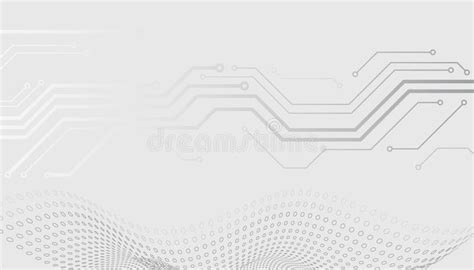 Hi Tech Communication Design Electronic Vector Illustration Stock Vector Illustration Of