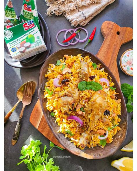 Resep Chicken Briyani Kerala Dari Jeehan Kitchen
