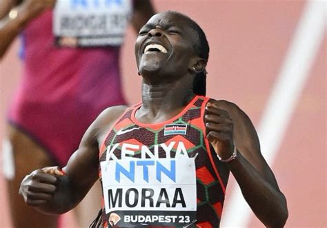 Moraa Glides To Gold To Cap Fruitful World Championships For Africa